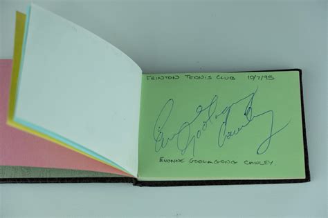 Exhibit Tennis Memorabilia The Miss Vb Digital Tennis Museum