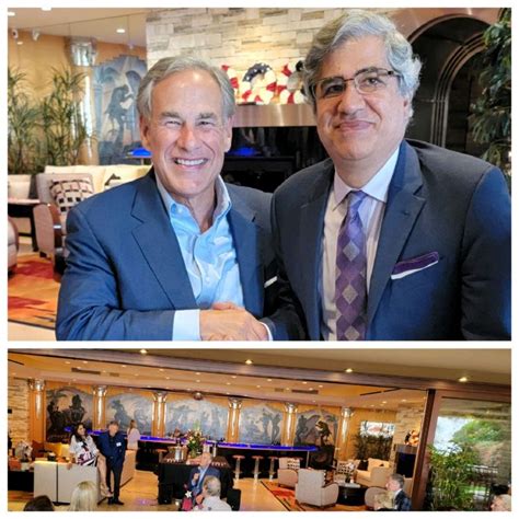 It Was A Great Pleasure To Meet And Chat With Texas Governor Greg
