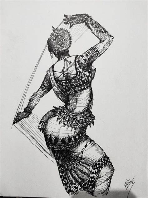 Pin By Ernest Dotson On Boredpanda Sketches Dancing Drawings Pen Art