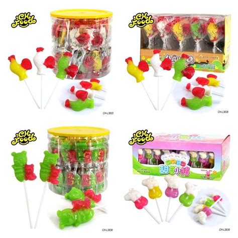Corn Shaped Lollipop Sweet Hard Candy