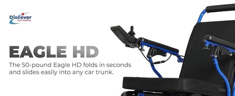 Eagle Hd Bariatric Folding Electric Wheelchair For Adults