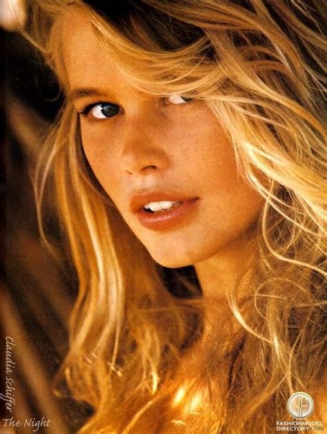Claudia Schiffer Young Face
