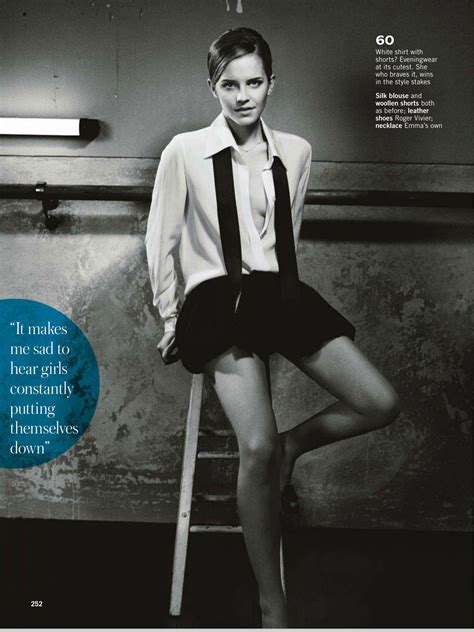 Emma Watson In Glamour Magazine Uk October 2012 Issue Hawtcelebs