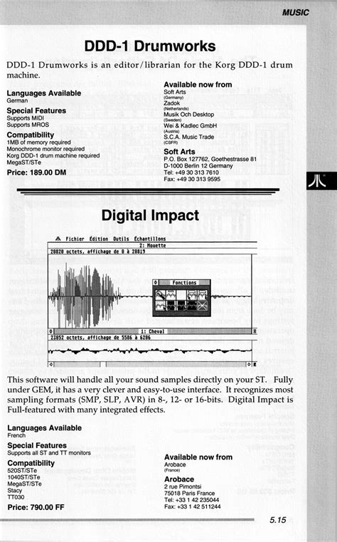 Atari St Digital Impact Scans Dump Download Screenshots Ads