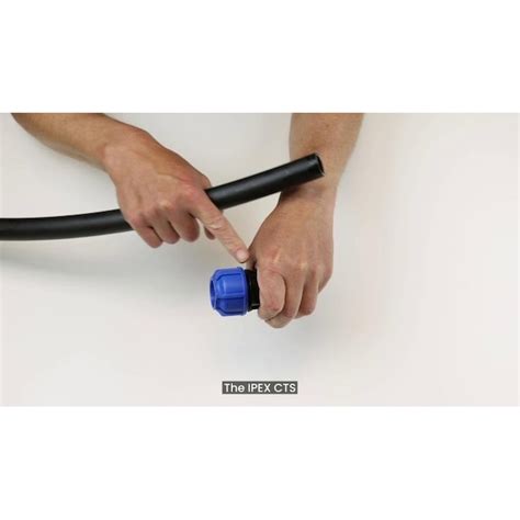 Ipex 1 In Polyethylene Tee Cts Compression In The Polyethylene Pipe