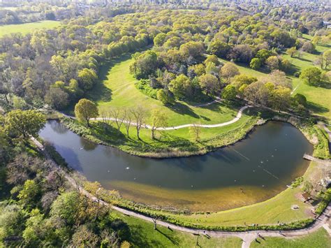 Beckenham Wild Swimming Lake Photos By Drone Grey Arrows Drone Club Uk