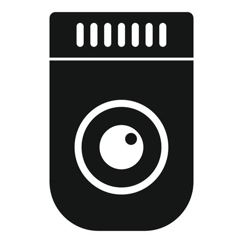 Digital Door Peephole Showing A Close Up View Of A Security Lens