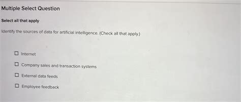 [solved] multiple select question select all that apply ide