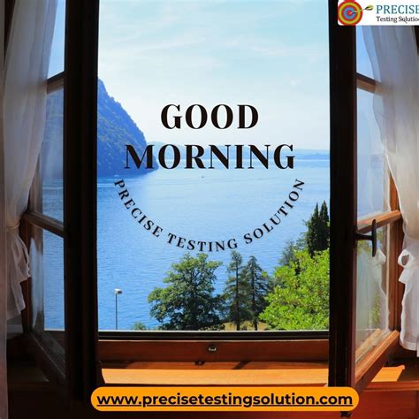 Precise Testing Solution Private Limited On Linkedin Goodmorning