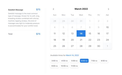 Massage Scheduling Software Start Booking