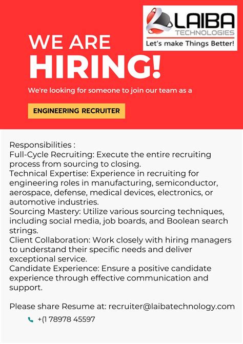 Ranjitha Sharlin On Linkedin Attention Engineering Recruiters Us