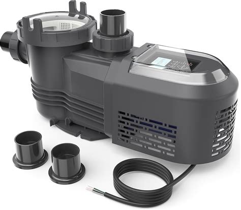 Amazon.com : Aquastrong Variable Speed Pool Pump, 3 HP, 220V, 11359GPH, In/Above Pool Pump with ...