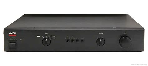 Adcom Gfp 345 High Definition Preamplifier Manual Hifi Engine