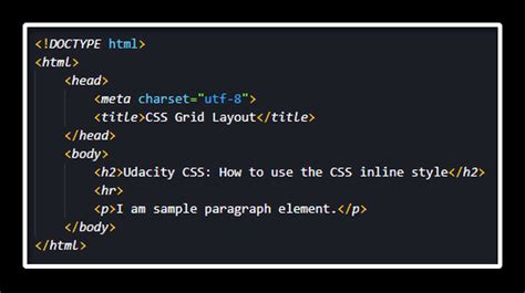 Css Basics How To Use A Css Stylesheet Udacity