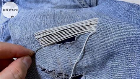 Amazing Repairs 3 Ways You Should Know How To Fix Ripped Jeans How