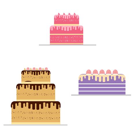 Birthday Cake Vector Png