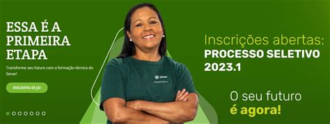 Senar Mato Grosso Inscrições Para Cursos Técnicos Da Rede E Tec