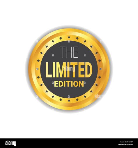 Label Limited Edition Stock Vector Images Alamy