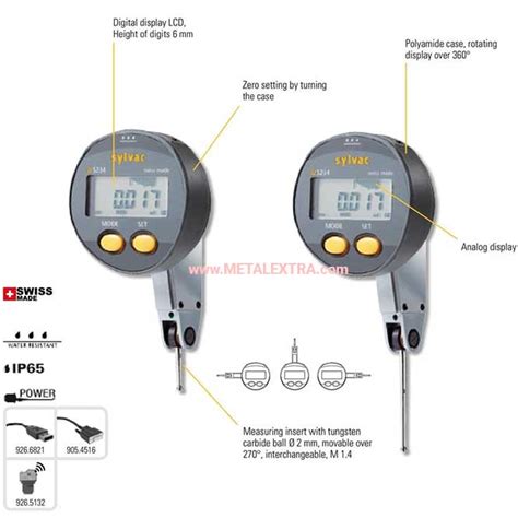 Sylvac Test Indicator S Dial S234 Digital Pt Indonesia Surya Sejahtera