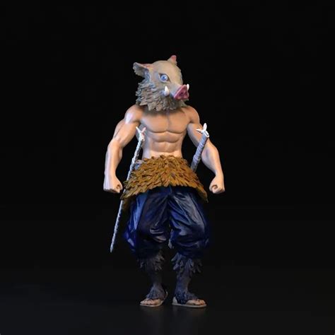 Inosuke Hashibira 3d Print Model Stl Files High Resolution Demon