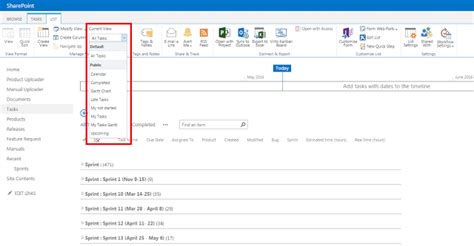 Sharepoint Task Management Overview Sharepoint Online Task List