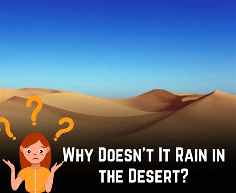 Why Doesnt It Rain In The Desert Reason Behind