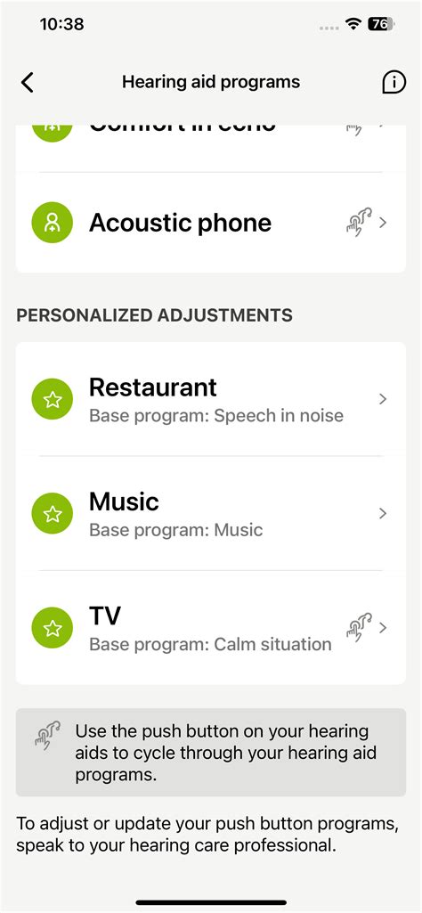 Phonak Target Ha Programs Hearing Aid Self Fitting And Adjusting Diy Hearing Aid Forum
