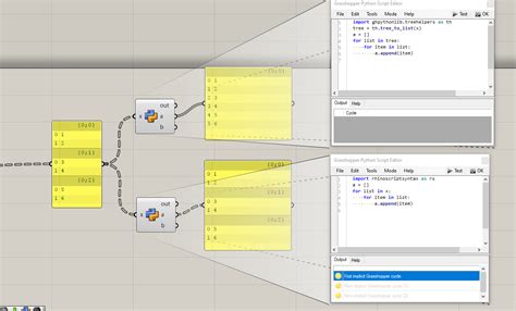 Flatten List Of List In Grasshopper Python Scripting McNeel Forum