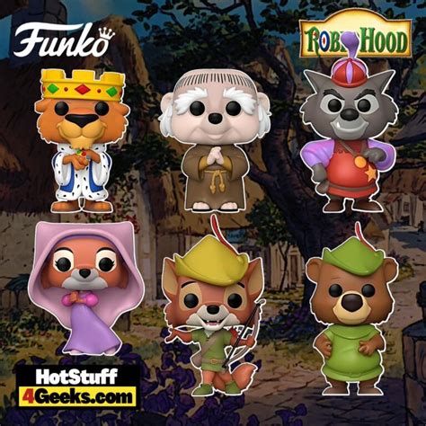 Unveiled The New 2023 Disneys Robin Hood Funko Pop Collection