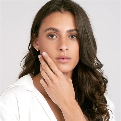 Zigzag Diamond Gold Ring