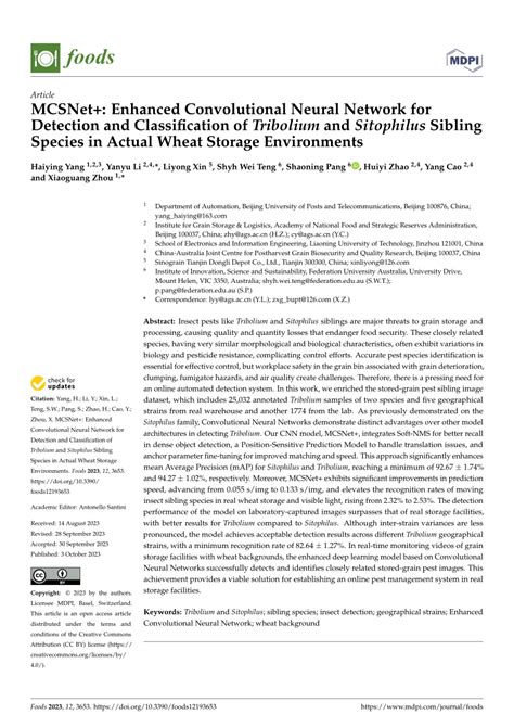 Pdf Mcsnet Enhanced Convolutional Neural Network For Detection And