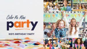 Birthday Party Color Me Mine Murfreesboro