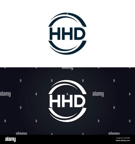 Hhd Logo H H D Design White Hhd Letter Hhd H H D Letter Logo Design H H D Letter Logo