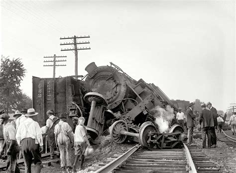 Download Historic Train Derailment Wallpaper
