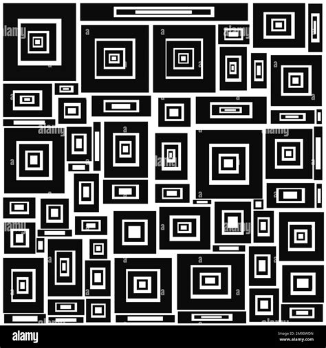 Abstract Contemporary Seamless Square Design Stock Photo Alamy