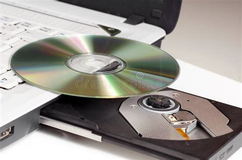 CD DVD And Laptop Stock Photo Image Of Computer Plastic