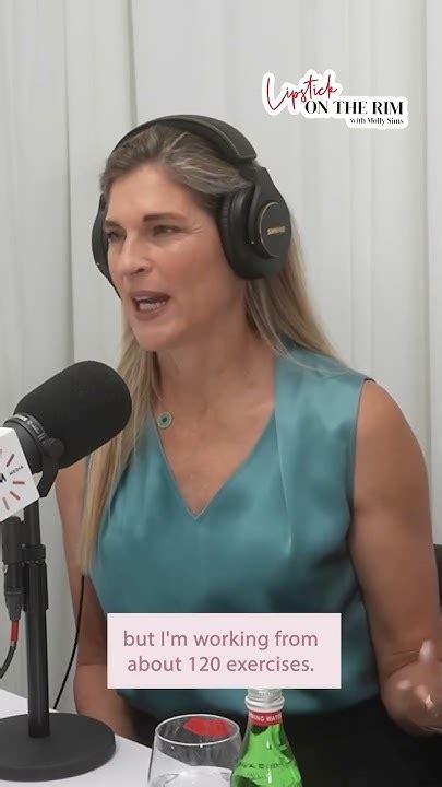 Gabby Reece On Her Workout Routine Lipstick On The Rim Youtube