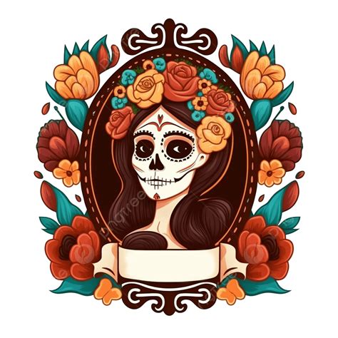 Sugar Skull Dia De Los Muertos Mexican Day Of The Dead Rainbow Tie Dye