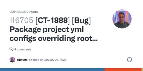 Ct 1888 Bug Package Project Yml Configs Overriding Root Project Configs When Used In Other