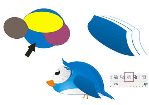 How To Create A Quirky Twitter Bird In Corel Draw Envato Tuts