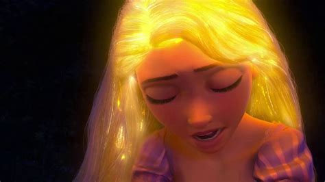 Tangled Rapunzel Brushing Hair