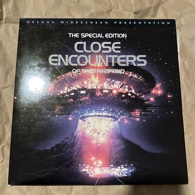 Close Encounters Of The Third Kind Laserdisc Deluxe Widescreen