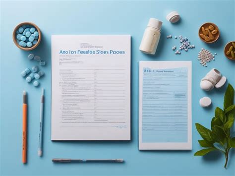 Many Different Tablets Pills Capsules And Notepad With A Pencil Concept Selfmedication Formula