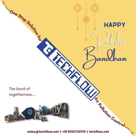 Rakshabandhan 30august Techflowenterprises Airpollutioncontrol