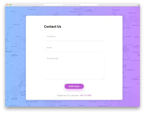 Css Email Form Template Williamson