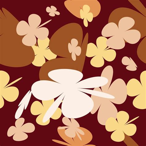 Flowers Seamless Pattern With Simple Pretty Little Floral Liberty Seamless Texture Background