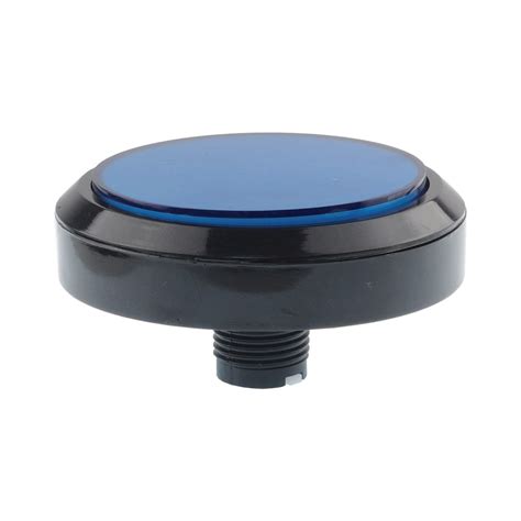 Large Round Button With Led Backlight 100mm Blue Kamami On Line Store
