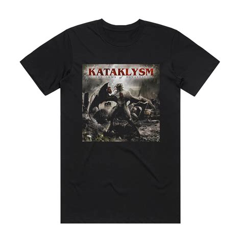 Kataklysm In The Arms Of Devastation Album Cover T Shirt Black Album