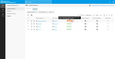 Accessing Privileged Accounts Configured With Access Control