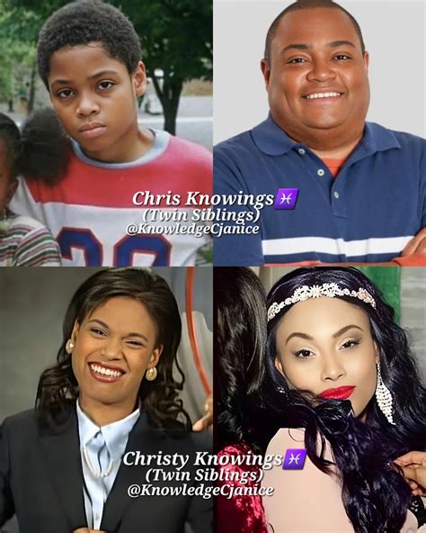 Knowledgecjanice 🎬celebrity Relatives Twin Siblings Christy